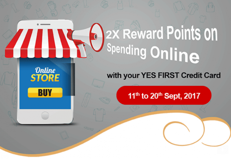 2X Reward Points on Online Spends with YES Bank Credit Cards – CardExpert