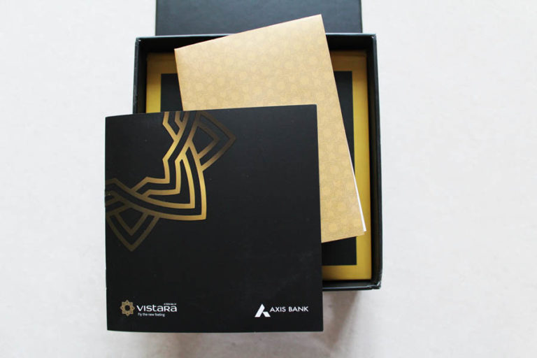 Hands on with Axis Bank Vistara Infinite Credit Card – CardExpert