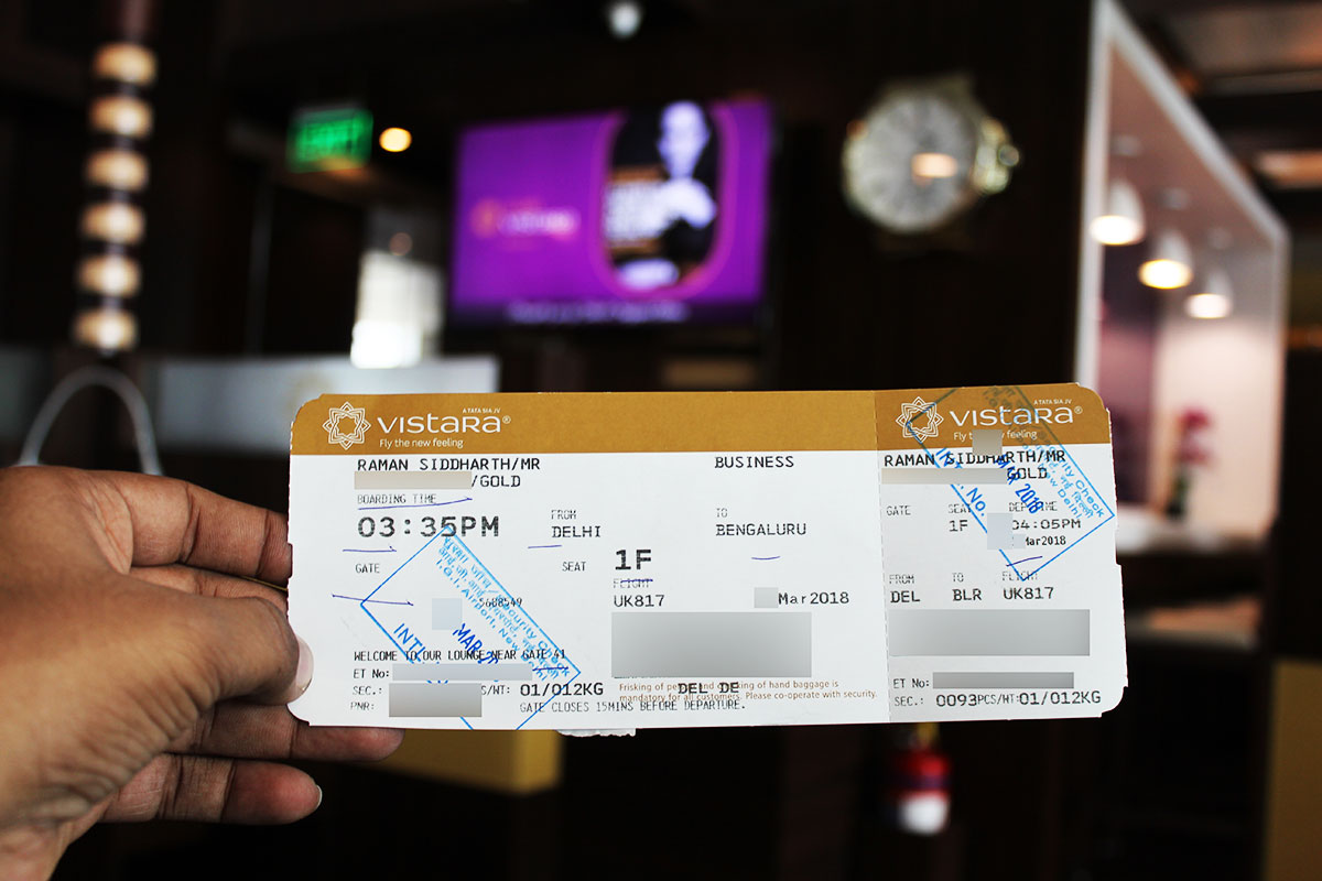 Vistara Business Class Review Delhi To Bangalore DEL BLR CardExpert