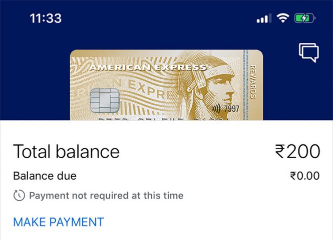 You can now Chat with American Express Support via Amex Mobile App ...