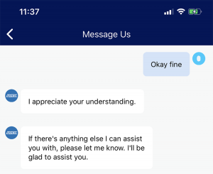 You can now Chat with American Express Support via Amex Mobile App ...