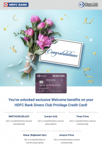 HDFC Diners Club Privilege Credit Card Review – CardExpert