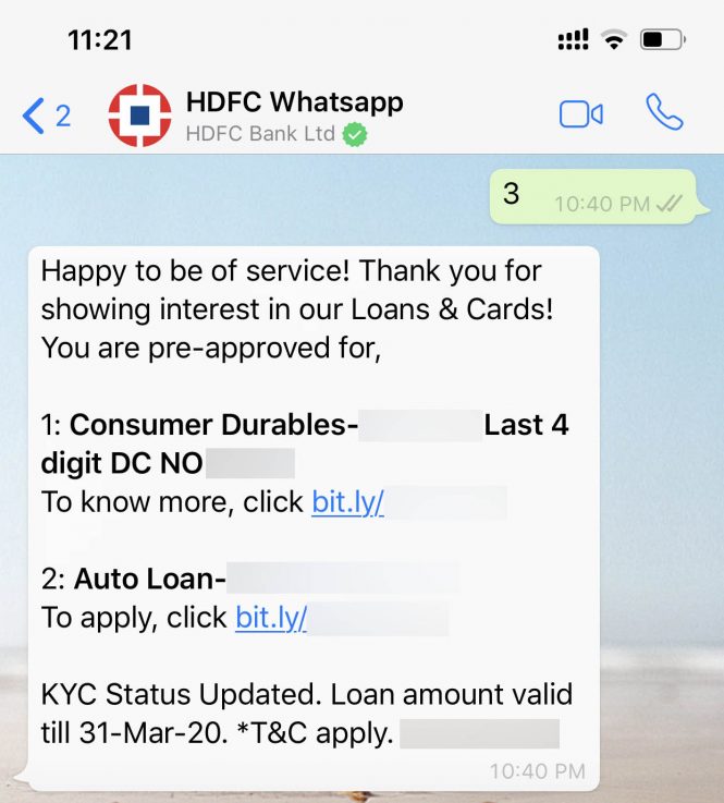 WhatsApp Banking: What to expect from HDFC, IndusInd & ICICI Bank ...