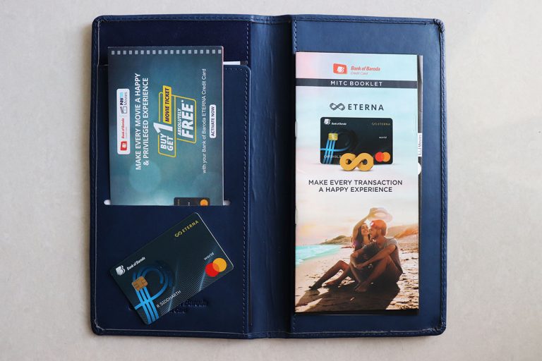 Hands on experience with BOB Eterna Credit Card – CardExpert