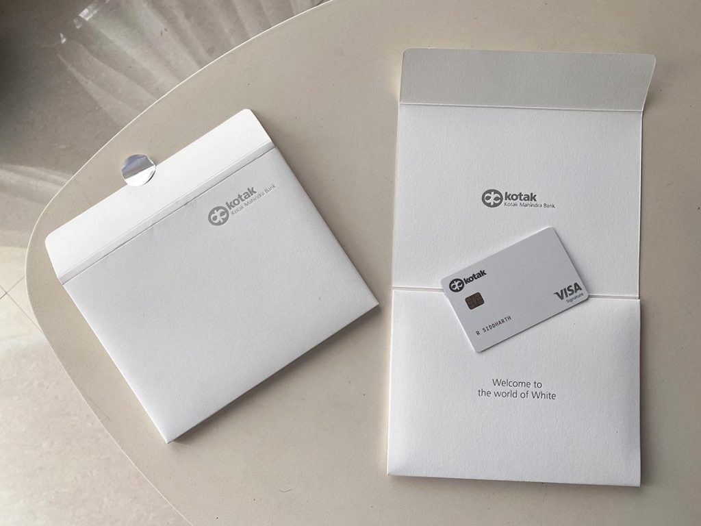 Kotak White Card: Hands-on experience – CardExpert
