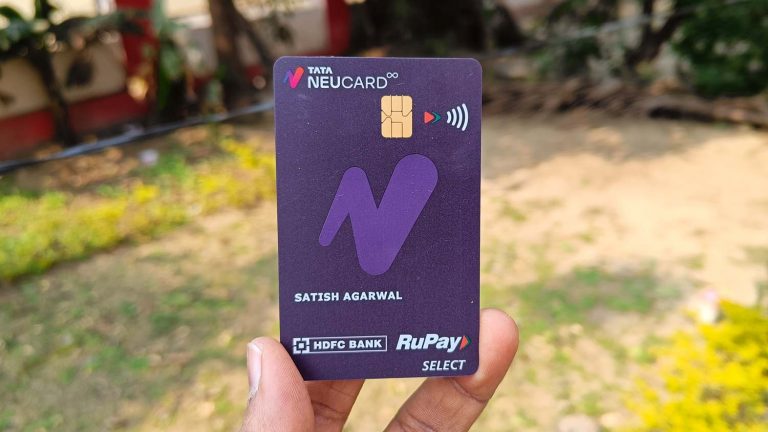 HDFC TATA Neu Infinity Credit Card – UPI Experience – CardExpert
