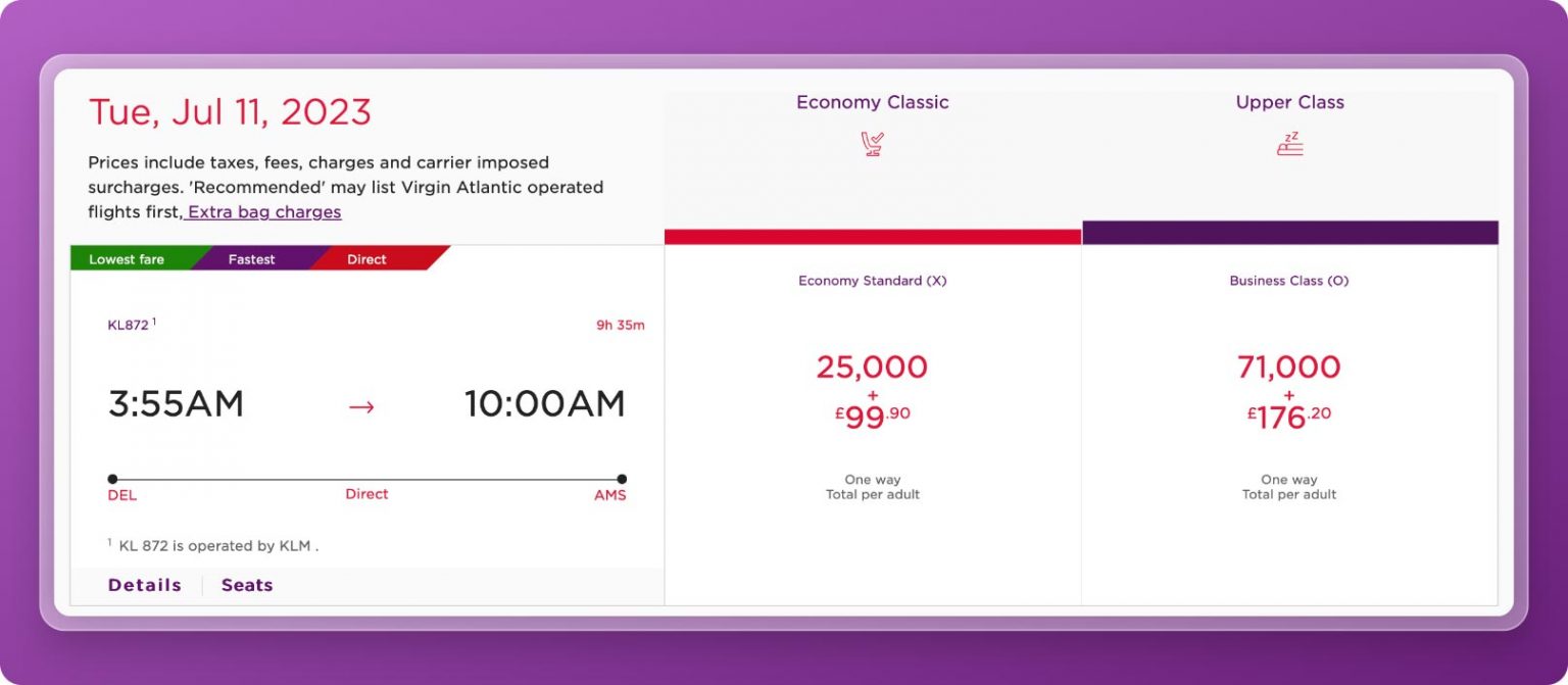 Guide: Virgin Atlantic Flying Club for Indians – CardExpert