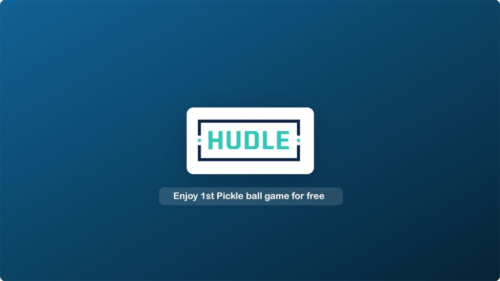 Get Your First Pickleball Game Free on Hudle with Visa Credit Card ...