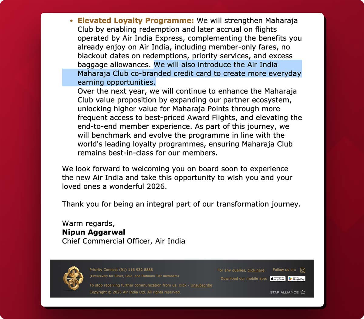 Coming soon: Air India Maharaja Club co-branded credit cards – CardExpert